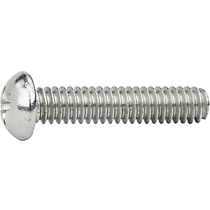 1/4-20 x 4 Phillips Round Head Machine Screws Stainless Steel 18-8 Qty 10