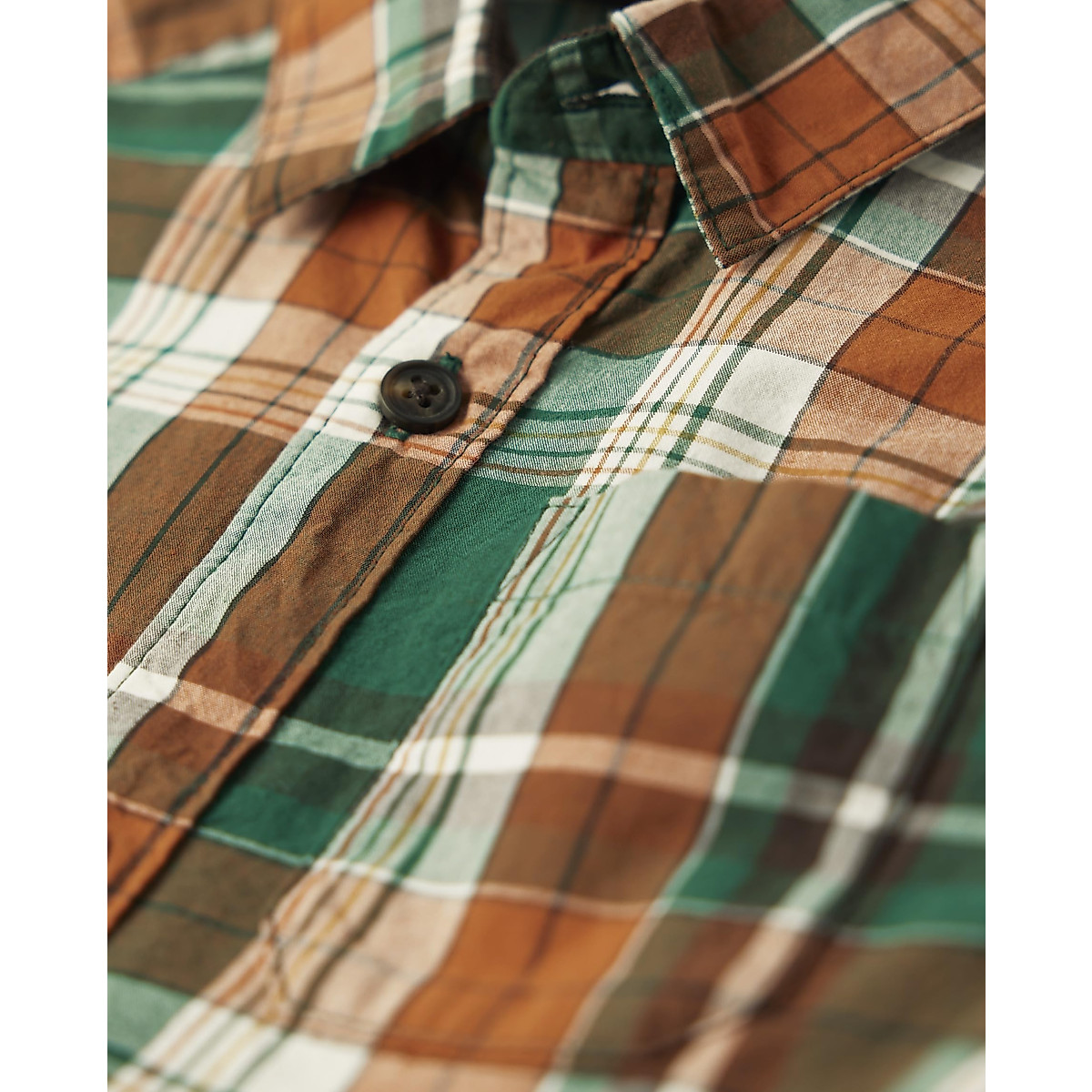 Gymboree,and Toddler Long Sleeve Plaid Button Up Shirts,Fox Plaid,7