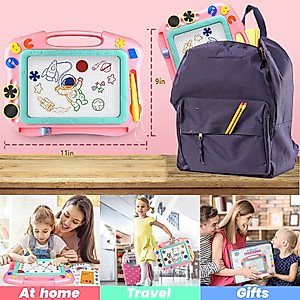 Toddler Toys for 1 2 3 4 5 Year Old Girls Boys, Magnetic Drawing Doodle Board Gifts for 1 2 3 4 Year Old Kids, Doodle Board Learning Toys for Toddlers Age 1 2 3 4 5 Christmas Birthday Gifts