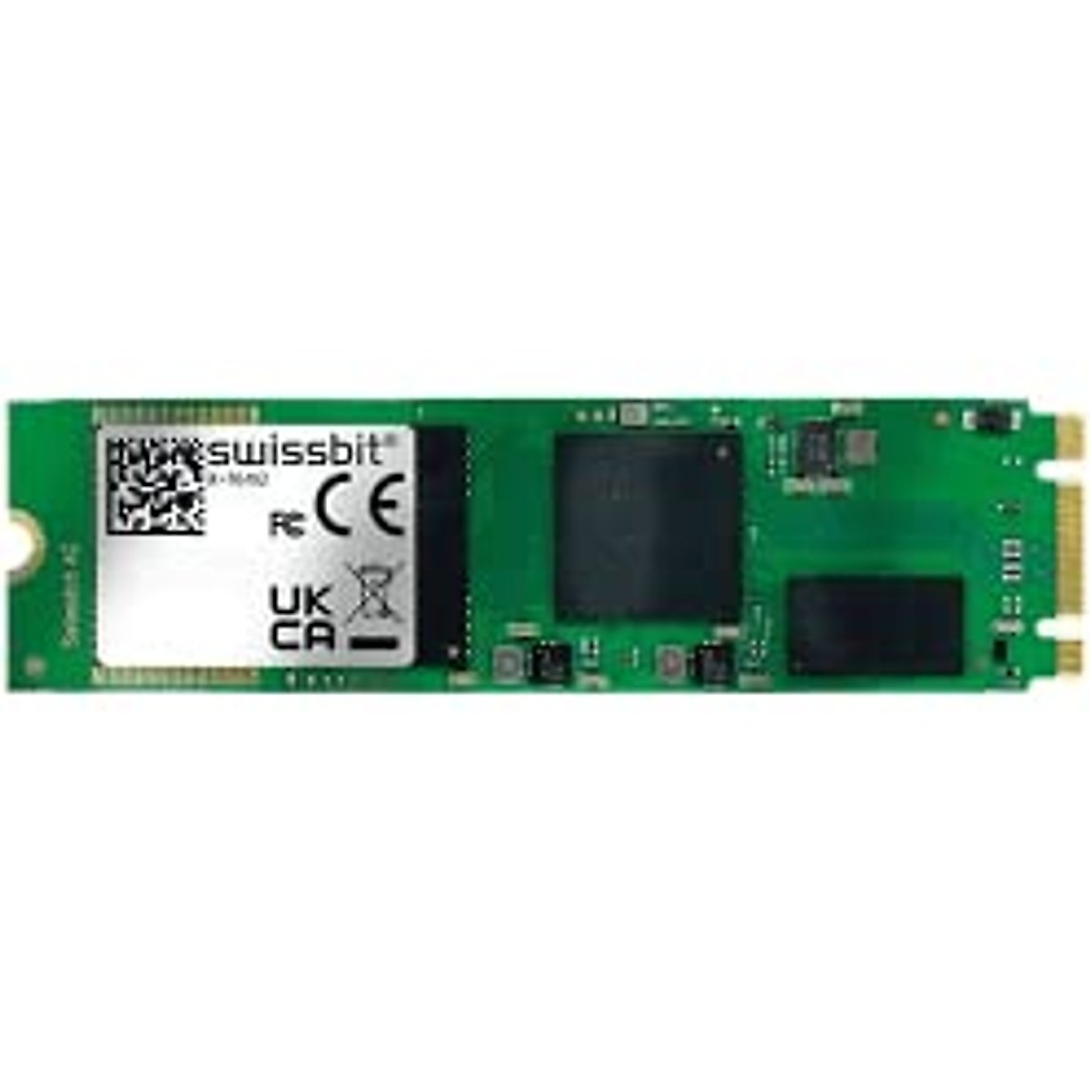 Swissbit SFSA160GM2AK2TO-C-8C-52P-STD, Solid State Drive, 160GB, 3.3V, M.2 SATA SSD, X-76m2 2280, 3D pSLC, 0-70°C