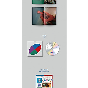 Shinee ONEW DICE 2nd Mini Album PhotoBook DICE Version CD+80p PhotoBook+1ea Sticker+1p Special PhotoCard+1p PhotoCard+Tracking Sealed