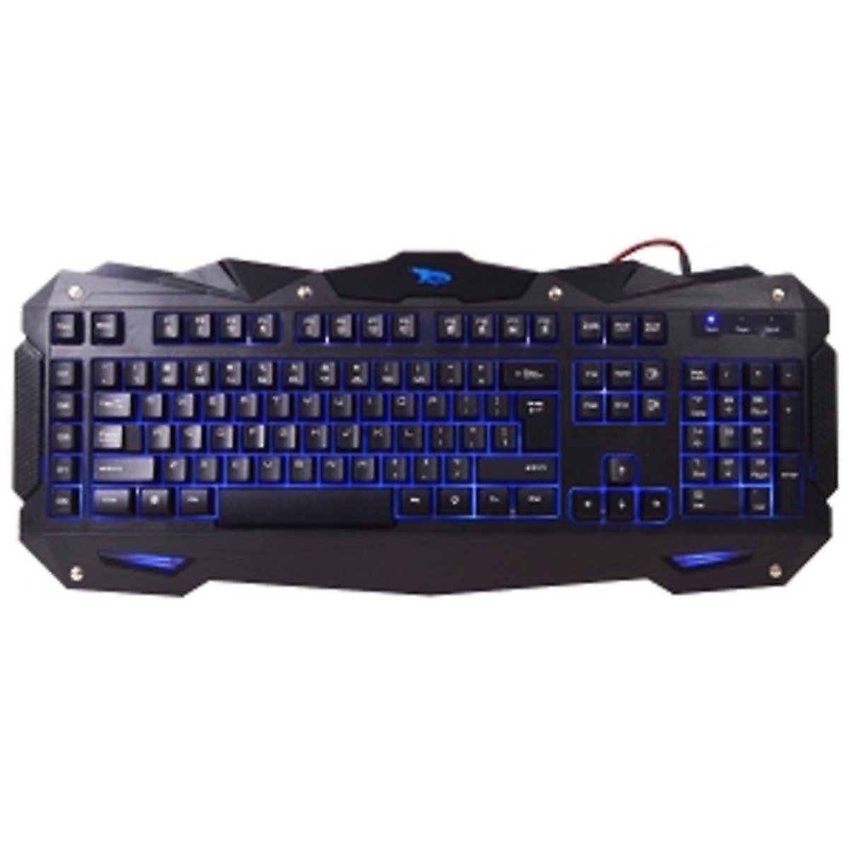 iMicro Desert Cobra IM-KBCOBV8 LED Backlit 110-Key Gaming Keyboard w/5 Programmable Macro Keys (Black) Consumer Electronics