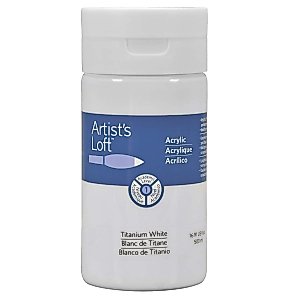 Artist's Loft Titanium White Acrylic Paint, 16.9oz. (500 mL)