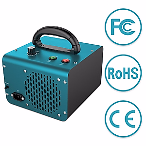 AOBOCO Ozone Machine with Air & Water Modes 28,000mg/h - High Capacity Home & Industrial & Commercial Ozone Machine for Car,House,Room,and Pets