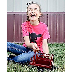 Little Buster Toys Black Chute Trailer 1/16th Scale