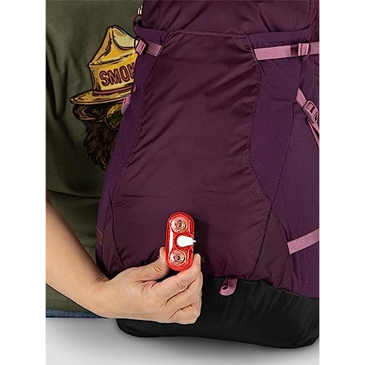 Osprey Sportlite 25L Unisex Hiking Backpack, Pine Leaf Green, M/L, Extended Fit