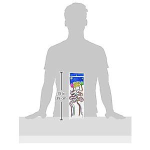 Krazy Straws 6 Colorful Straws for Kids