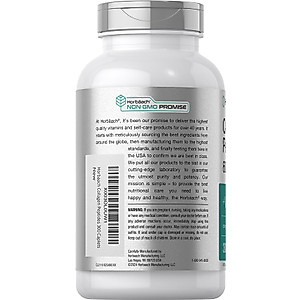 Horbäach Collagen Peptides 6000mg | 300 Caplet Pills | with Vitamin C | Hydrolyzed Collagen Supplement | Non-GMO, Gluten Free