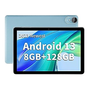 COLORROOM Android 13 Tablet 10inch Tablet PC, Large Storage 64GB ROM Tablets Dual Stereo Speakers 512GB Expand, Quad-core Processor 4GB RAM 6000mAh Big Battery 10.1'' Touchcreen Tableta Tab