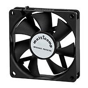 MULTICOMP MC36337 AXIAL Fan, 92 MM, 75 CFM, 47 dBA