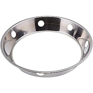 Stainless Steel Wok Ring Wok Rack 7¾-Inch and 9¾-Inch Reversible Size (2)