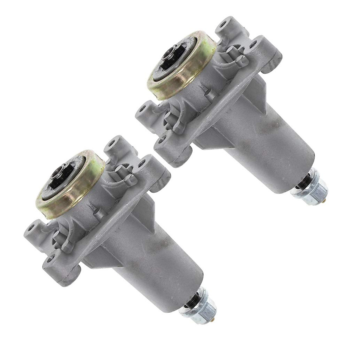 8TEN Spindle Medium Lift Blade Kit for Ariens AYP Husqvarna Poulan 46 inch Deck YTH 2146 21K46 2246 23K46 21546299