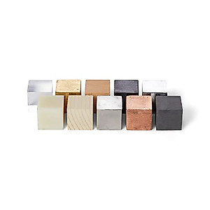 United Scientific DCSET10 Density Cube Set, 10 Cubes