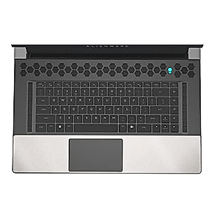 MightySkins Glossy Glitter Skin Compatible With Alienware X17 R2 (2022) Full Wrap Kit - Neutral Stripes | Protective Durable High-Gloss Glitter Finish | Easy To Apply & Change Styles | Made in the USA