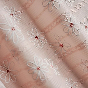 XMTXZYM 5 Meter Printed Jacquard Fabric Curtain Tablecloth Dress Children's Clothing Handmade DIY Fabric