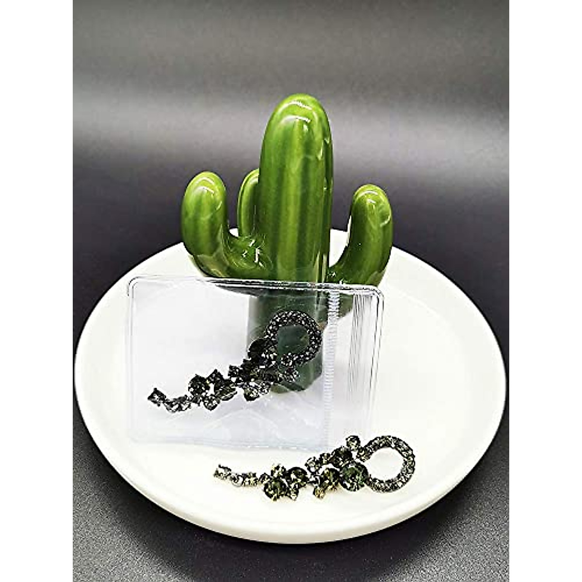 USChoice Anti Tarnish Jewelry Zipper Bags 60 Pack, Plastic Jewelry Packaging Bags Small Ziplock Bags for Jewelry PVC Bolsitas Para Joyeria for Earring Bead Storage (2.75" x 1.97")