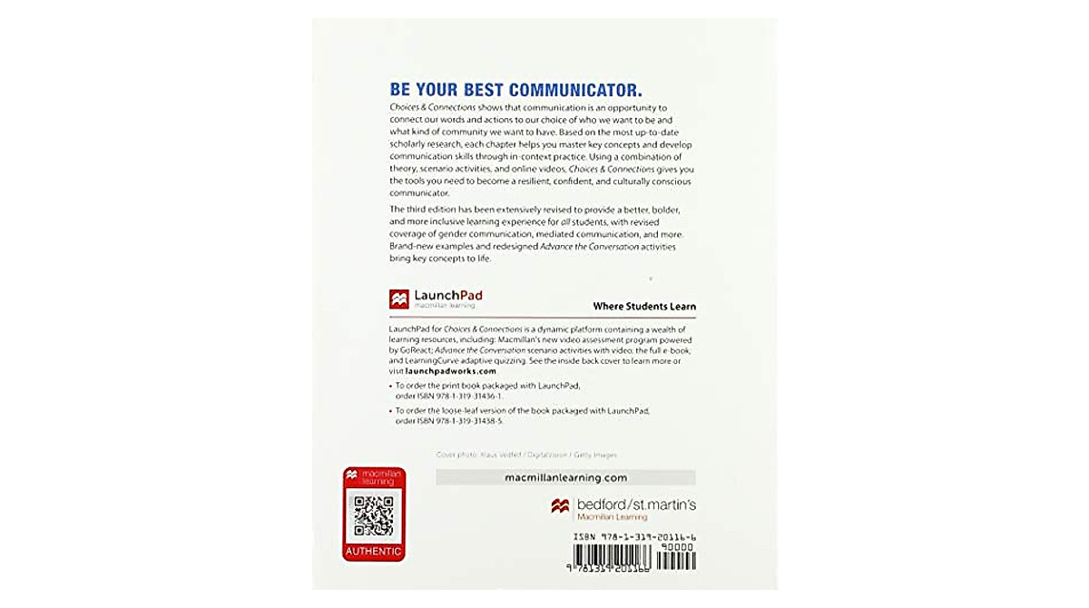 Choices & Connections: Introduction to Communication Skills