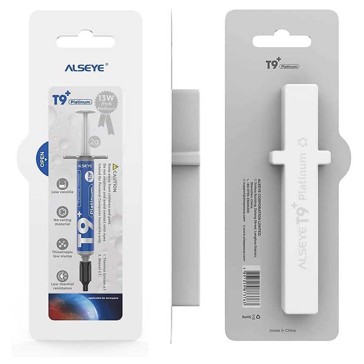 Thermal Compound Paste High Performance Heatsink Paste CPU Paste Thermal Compound Paste Heatsink Extremely high Thermal Conductivity Thermal Paste for All CPU Coolers