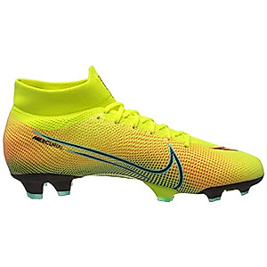 Nike Superfly 7 Pro MDS Fg, Unisex Adult's Football Soccer Shoe, Lemon Venom/Black-Aurora Green, 9 UK (44 EU)