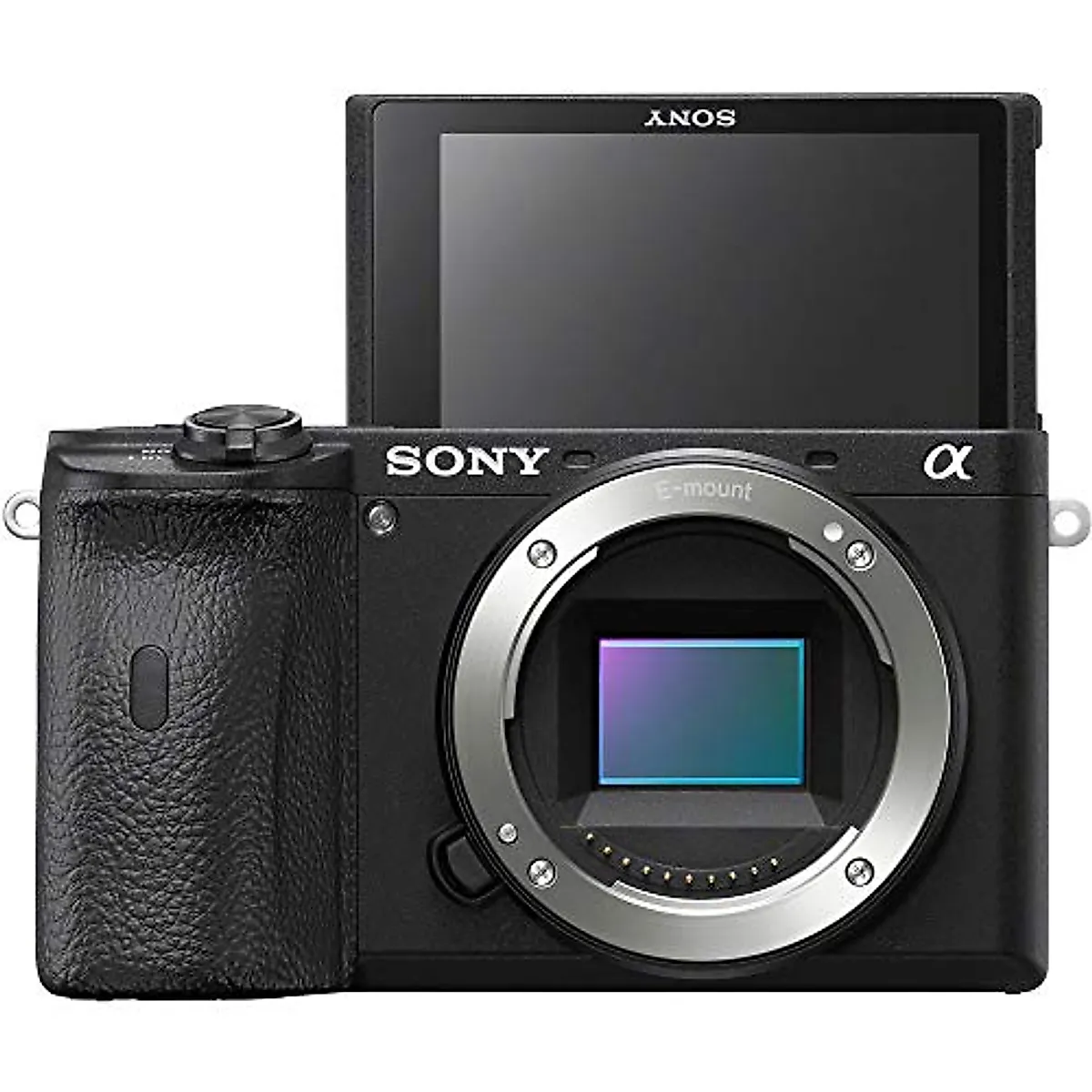 Sony Alpha a6600 Mirrorless Digital Camera 24.2MP 4K (Body Only) + 2 x 32GB Memory Cards, Sturdy Equipment Carrying Case, Spider Tripod, Software Kit and More