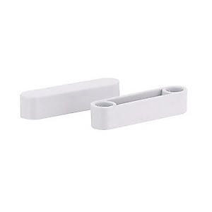 Rubbermaid 6.8 in. H x 4.5 in. W x .5 in. L Plastic Rod Spacer Cap 2 pk