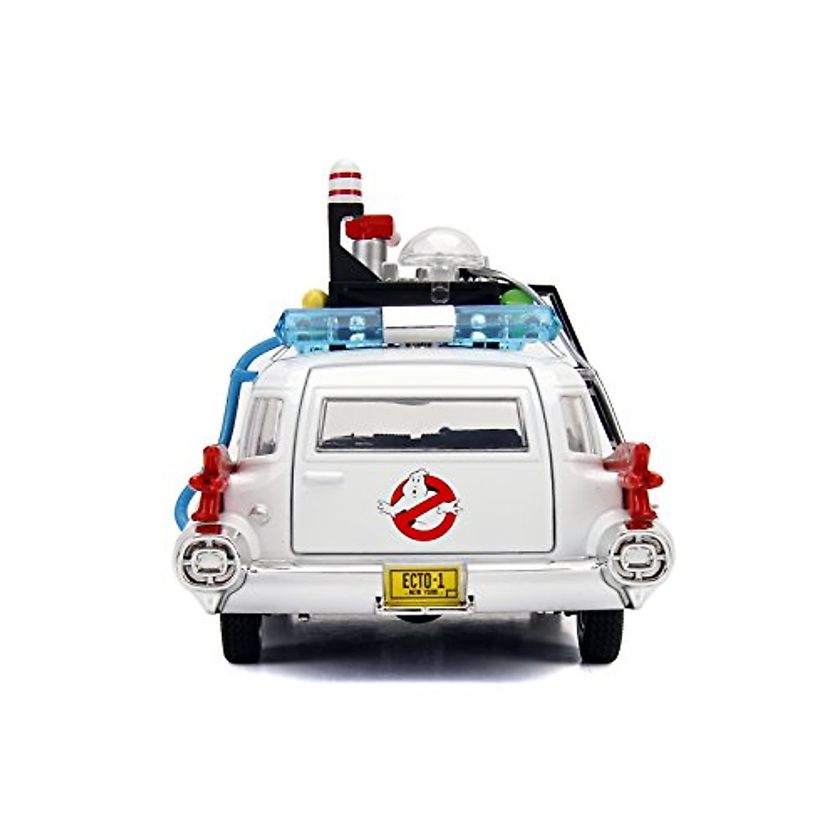 Jada Toys Hollywood Rides: Ghostbusters ECTO-1 White 1: 24 Scale