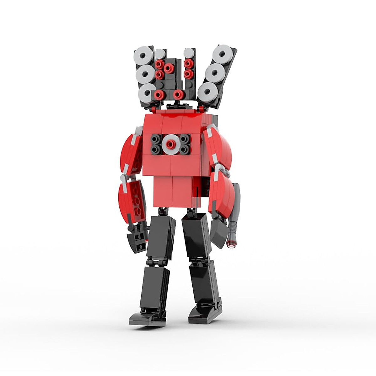 IVVTNHZ Skibidi Toilet Man Toy Building Blocks Set, Speakerman Titan, Speaker Titan Toy Ideas Toys Kids Toys Gift for Kids 6+ Boys or Girls (189 Pieces), M0659-23