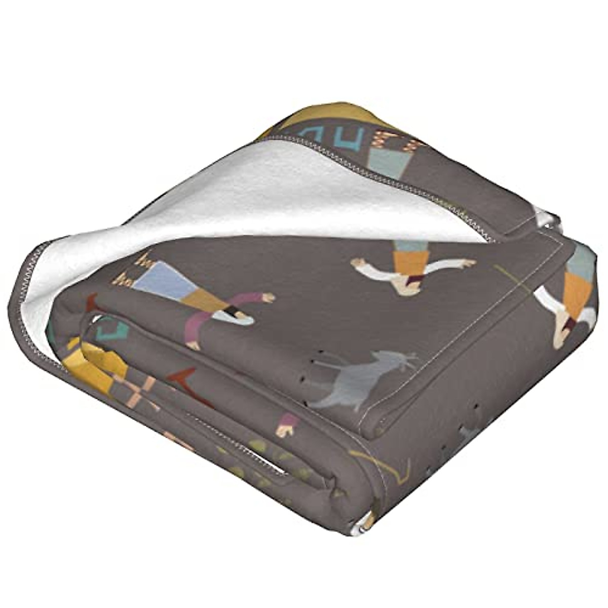 VJXZVJ Happy Traditional Jewish Passover Throw Blanket for Couch Sofa Bed, Cozy Warm Bedding Blanket Blankets 80"x60"