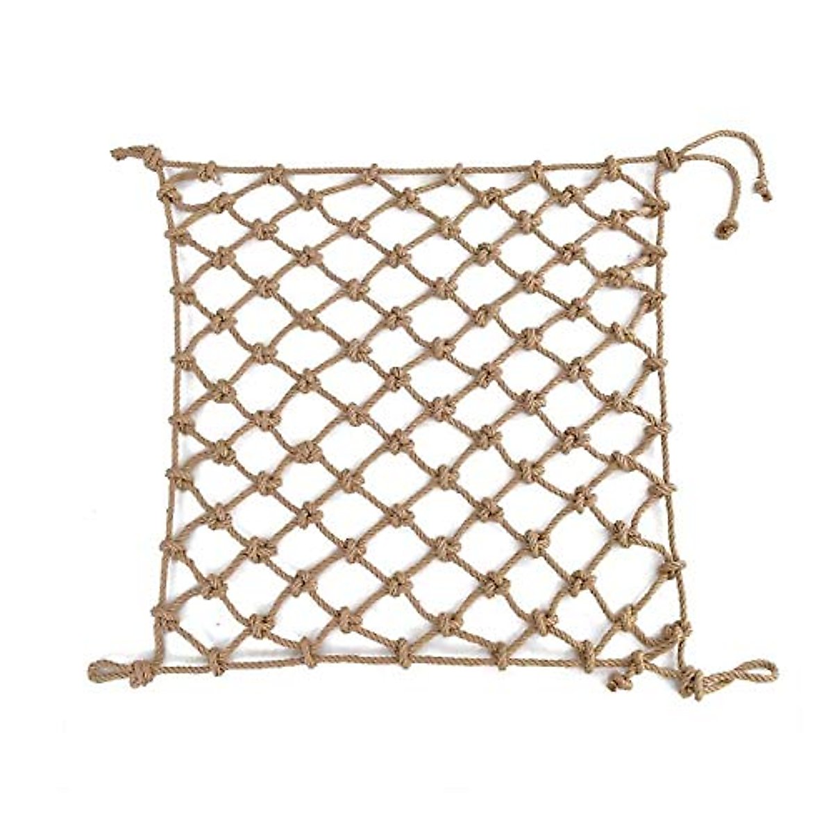 MAGFYLY Banister Guard net Children's Stairs Anti-Fall Safety Net, Hemp Rope Net, Photo Wall Decoration Net, Restaurant Bar Partition Net Balcony Obstacle Crib Protection Scenic Fence Network 1x4m