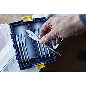 IRWIN Speedbor Max Drill Bit Set, 8-Piece (IWAX128PC)