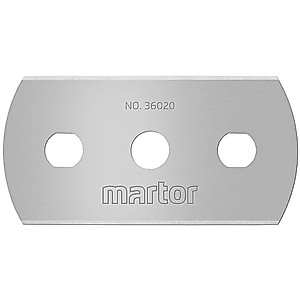 Martor 36020.50 Number 36020" Industrial Blade, Silver