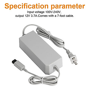 Crifeir Wii Power Supply for Wii,Compatible with Wii Console (Not for Wii U)