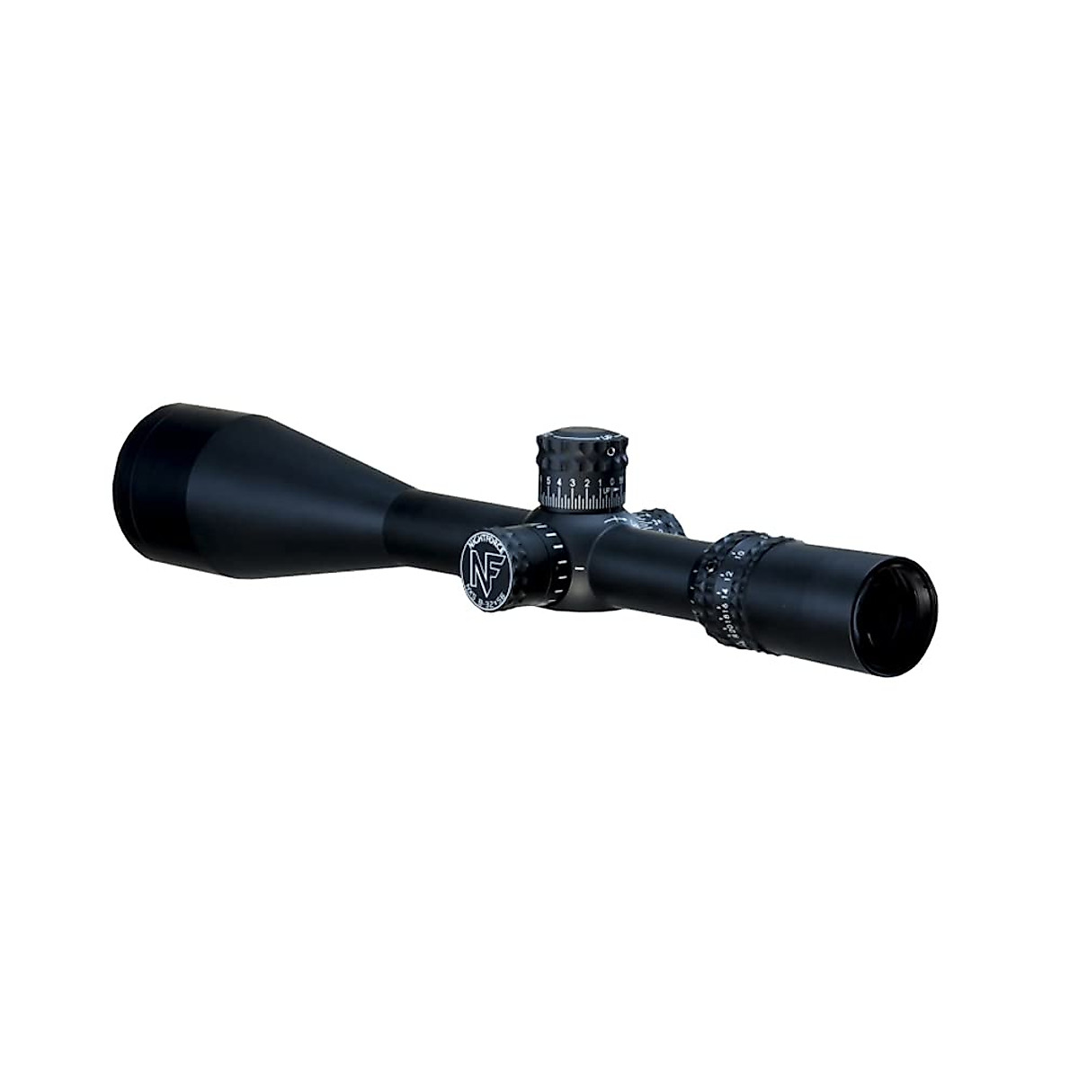 NIGHTFORCE NXS 8-32x56mm F2 30mm Tube Black Hunting Gun Scope - ZeroStop Parallax Adjustable Second Focal Plane Long-Range Shooting Scope, Moar - 20 MOA Reticle (C437)