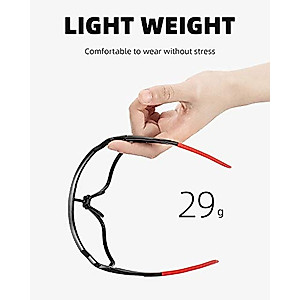 ROCKBROS Photochromic Sunglasses for Men Women Cycling Sunglasses Safety Sport Sunglasses UV Protection Transitions Sunglasses Driving Fishing Cycling Outdoor Sports