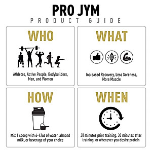 JYM Supplement Science Pro JYM Tahitian Vanilla Protein Powder - Whey Protein Isolates, Casein, & Milk Protein, Lean Muscle Building for Men & Women, 22 Servings