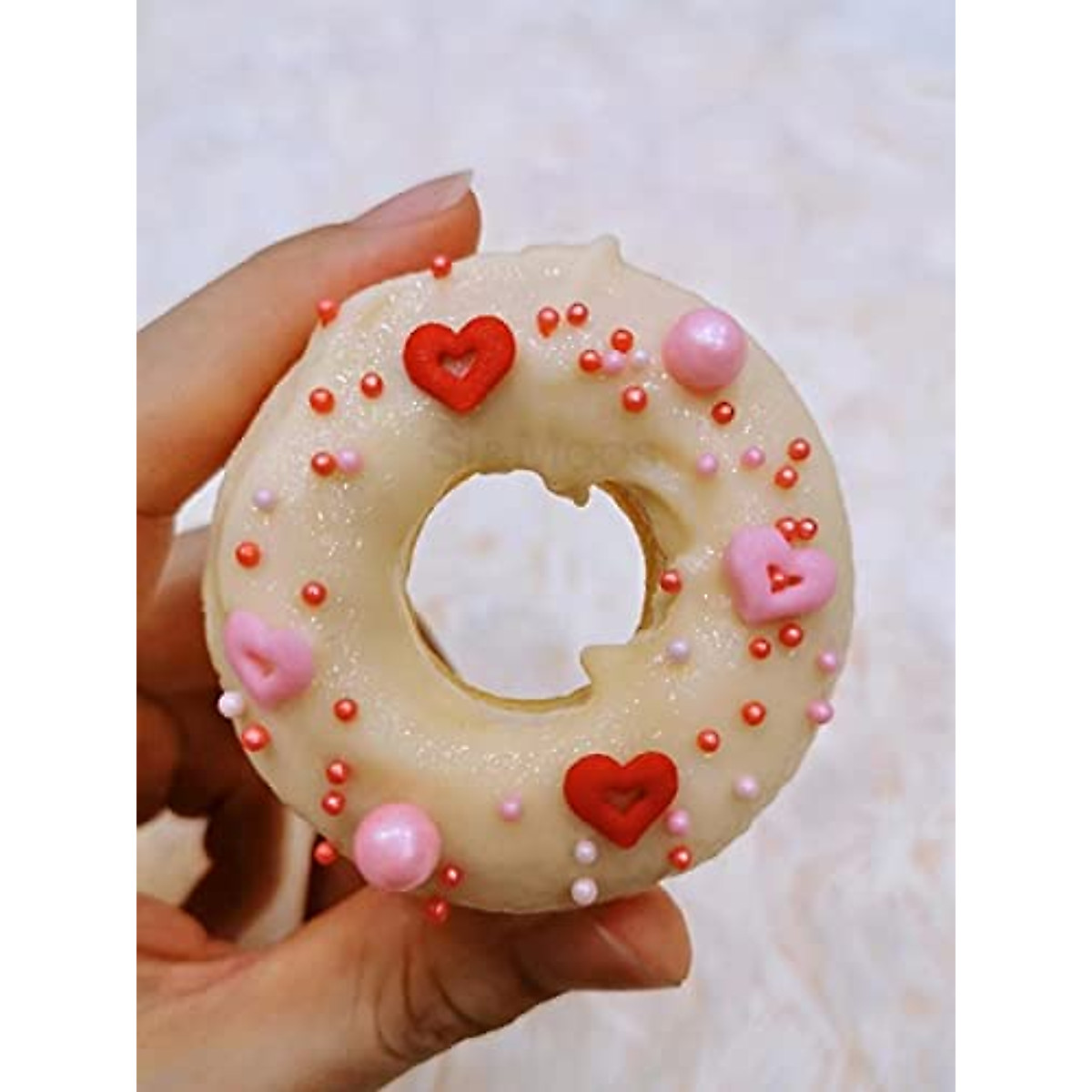 SE Si&Moos Edible Pearls for Cake Decorating Sugar Pearls Pink Pearl Sprinkles Pink Cookie Decorating Peals 3.5 oz with 1 Pair of Tweezers