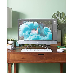 HP 2021 27 Pavilion All-in-One PC, 27" Full HD IPS Touchscreen, 11th Gen Intel i7-1165G7 Processor, 32 GB RAM, 1 TB PCIe SSD, WiFi, Webcam, Wireless Mouse and Keyboard, Win10 (Latest Model)