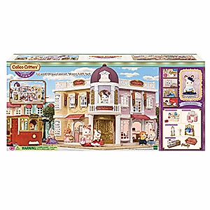 Calico Critters Town Series Grand Department Store Gift Set, 3 - 8 years, Fashion Dollhouse Playset, Figure, Furniture and Accessories Included