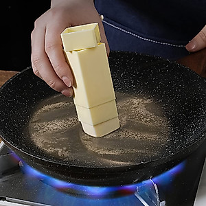 Butter Stick Holder Butter Dish Spreader Dispenser Rotary Butter Keeper with Lid for Corn Butter Dishes