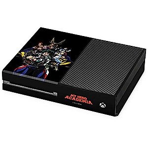 Skinit Decal Gaming Skin compatible with Xbox One Console - Officially Licensed Funimation My Hero Academia Main Poster Design