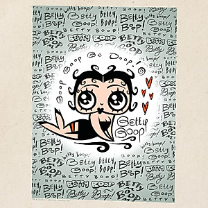 CafePress Betty Boop Be Doop! Canvas Tote Shopping Bag