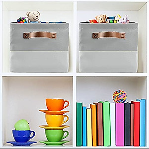 Custom Cat Toy Bin Box Collapsible Storage Cube with Handles Personalized Puppy Supplies