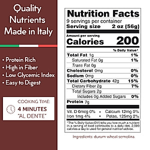 Gusta Bucatini Pasta Noodles - Premium Italian Pasta from Italy - Durum Wheat Semolina Organic "Al Dente" Pasta - Non-GMO & Gourmet Pasta - Family Owned Brand - 17.64oz / 500g (2 Pack)