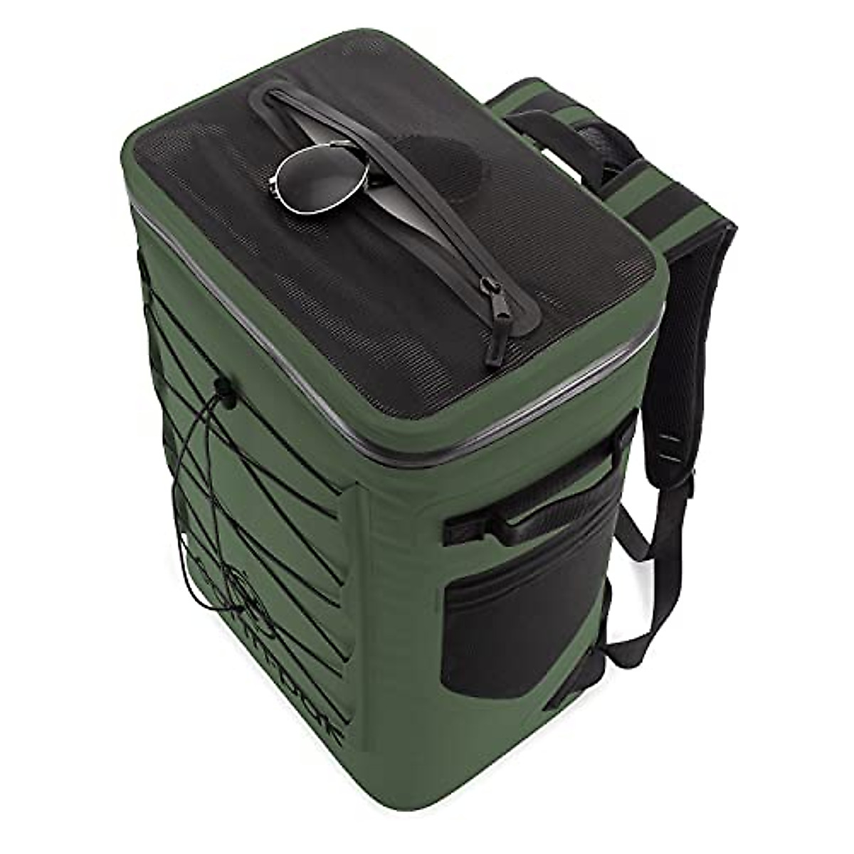 Insulated Backpack Cooler Holds 24 or 35 Cans for 72 Hours - Perfect Lunch or Drink Bag for Camping, Hiking, Beach, Kayaking, Sports or Fishing - 100% Waterproof Heavy Duty Construction by Earth Pak