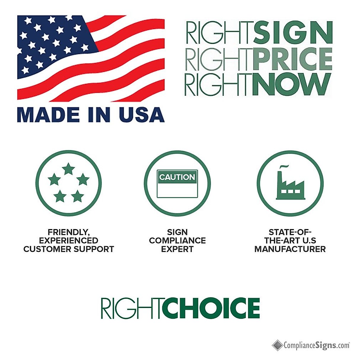 ComplianceSigns.com Check Out (With Left Arrow) Sign with Symbol, 10x7 in. Plastic for Wayfinding, Made in USA