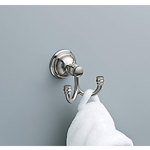 Delta Faucet AUB35-SN Aubrey Towel Hook, SpotShield Brushed Nickel