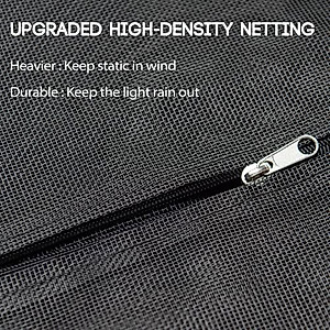 PURPLE LEAF 10' X 12' Outdoor Hardtop Gazebo for Patio Galvanized Steel Double Roof Permanent Canopy Teak Finish Coated Aluminum Frame Pavilion Gazebo with Netting