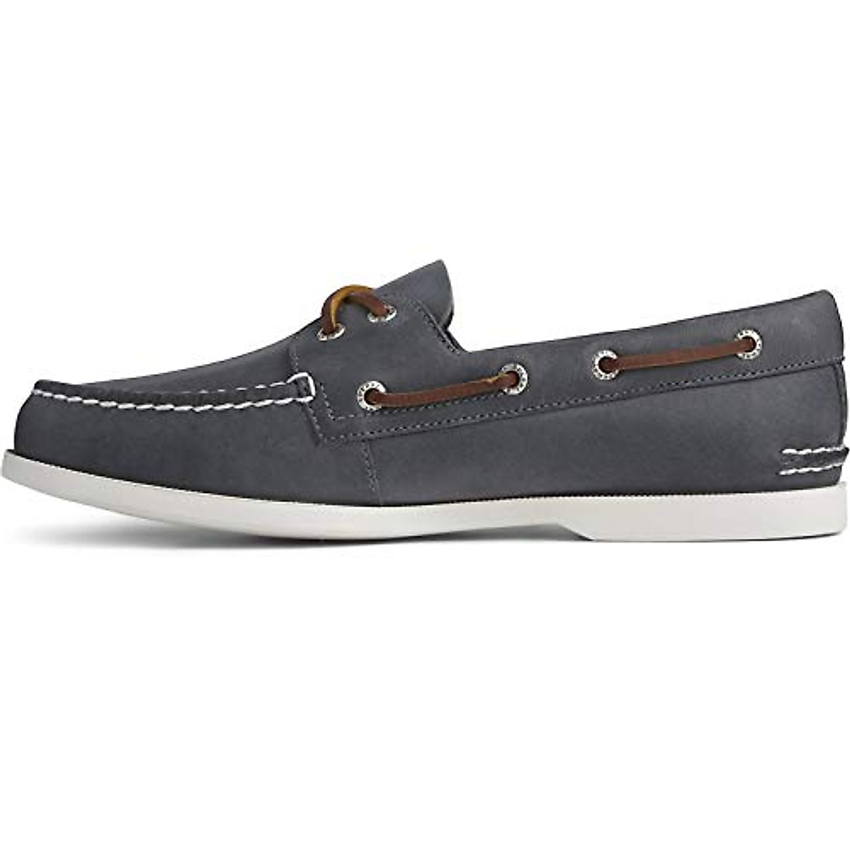 Sperry Men's Authentic Original Plushwave Boat Shoe, Navy, 10.5 M US