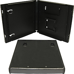 (10) Standard Empty Replacement Game Cases - Compatible with Black Nintendo DS - VGBR14DSBK