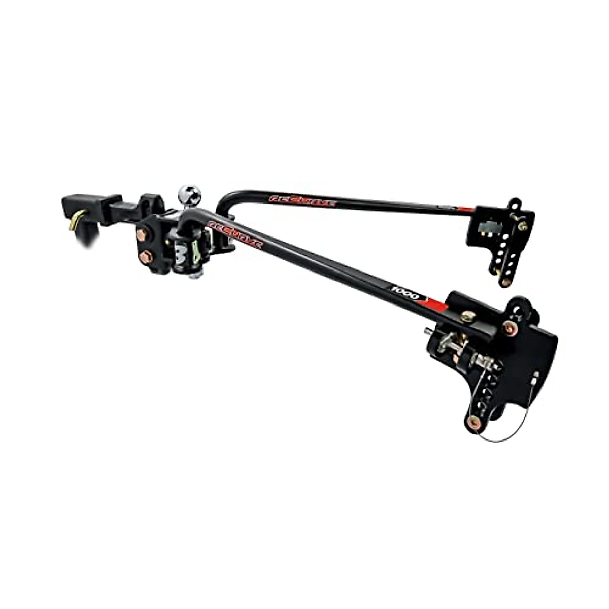 Camco Eaz-Lift ReCurve R3 600lb Weight Distribution Hitch | Features 800lb Max Tongue Weight Rating, 2-5/16-inch Ball has a 15,000lb Max Rating, and Adjustable Sway Control | (48751)